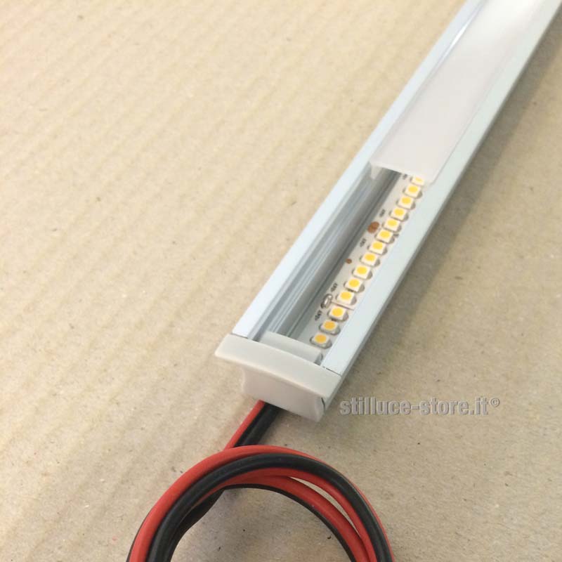 Novalux Barra LED a cm. 19,2W al mt. 4000K IP20 profilo incasso H.12 ...